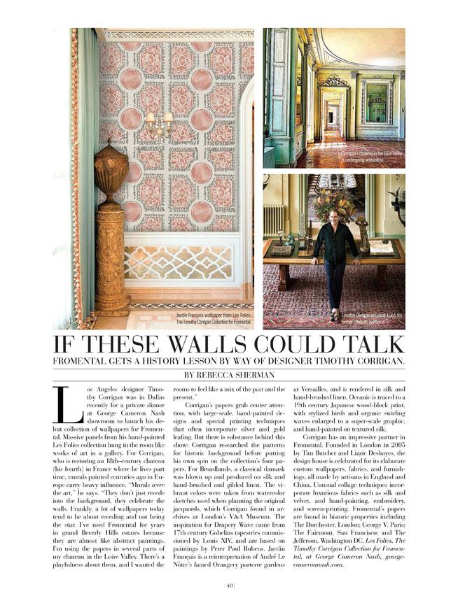 Press - Interior Design News - Paper City Dallas, January 2019 ...