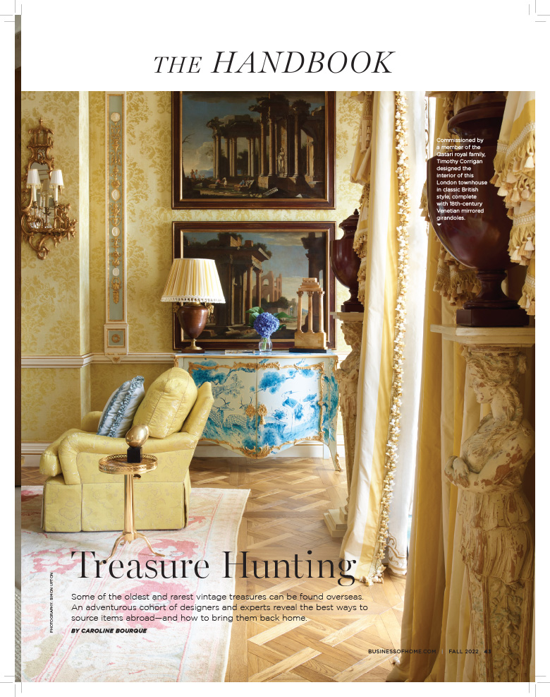 Press - Interior Design News - Business of Home, October 2022 - Timothy ...