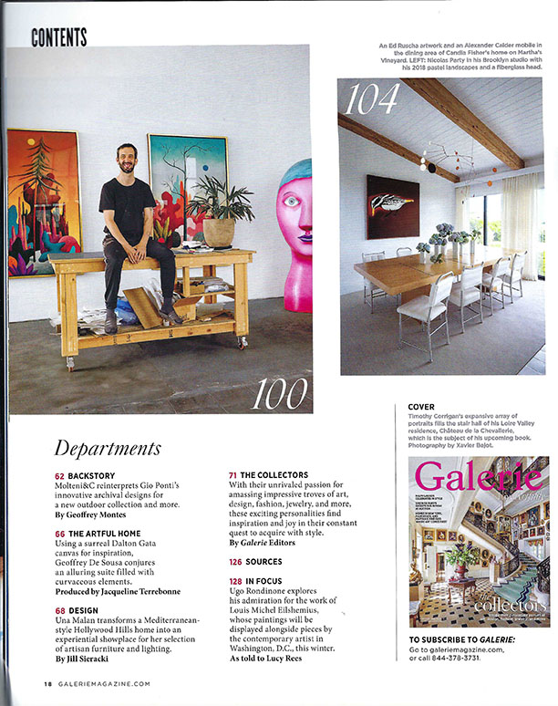 Press - Interior Design News - Galerie, November 2023 - Timothy Corrigan